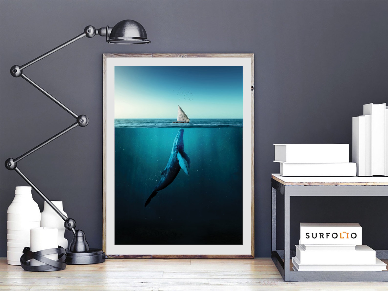 Whale Printable Whale Print Poster Blue Whale Art Whale | Etsy