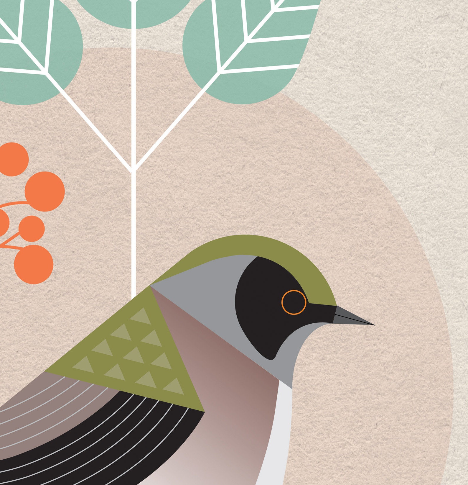 Set of 2 Prints Bird Graphic Print Bird Printable Bird Poster - Etsy