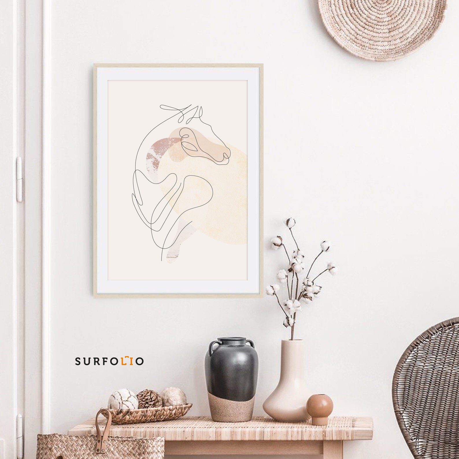 Horse Simple Line Horse Drawing Line Minimal Horse Line Horse | Etsy