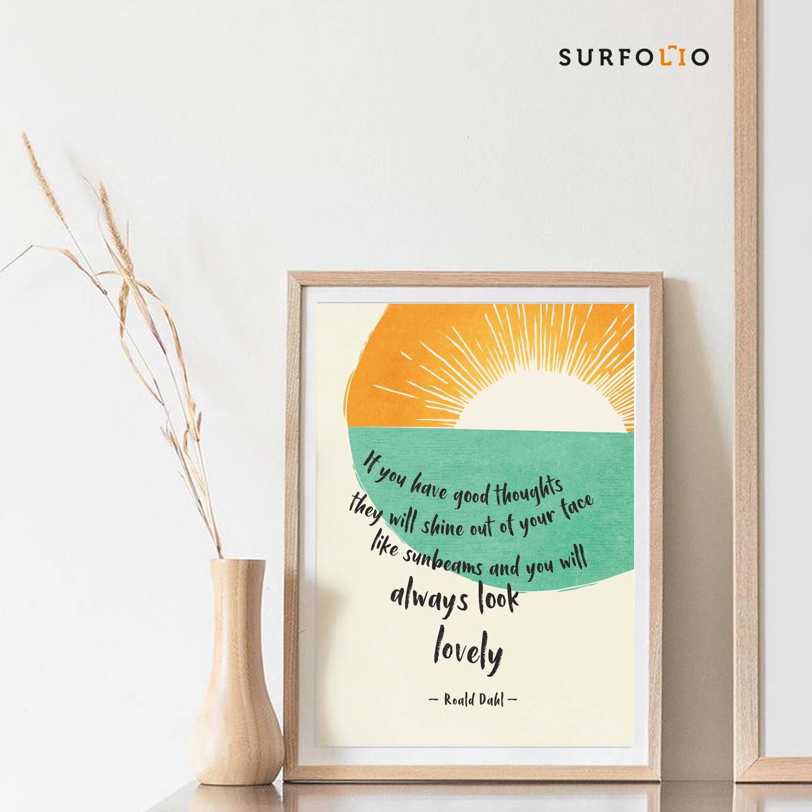 Roald Dahl Quote Print, Inspirational Art (digital Download) - Etsy