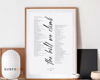 Amanda Gorman Quote, Amanda Gorman Print, Inauguration Print, Amanda ...