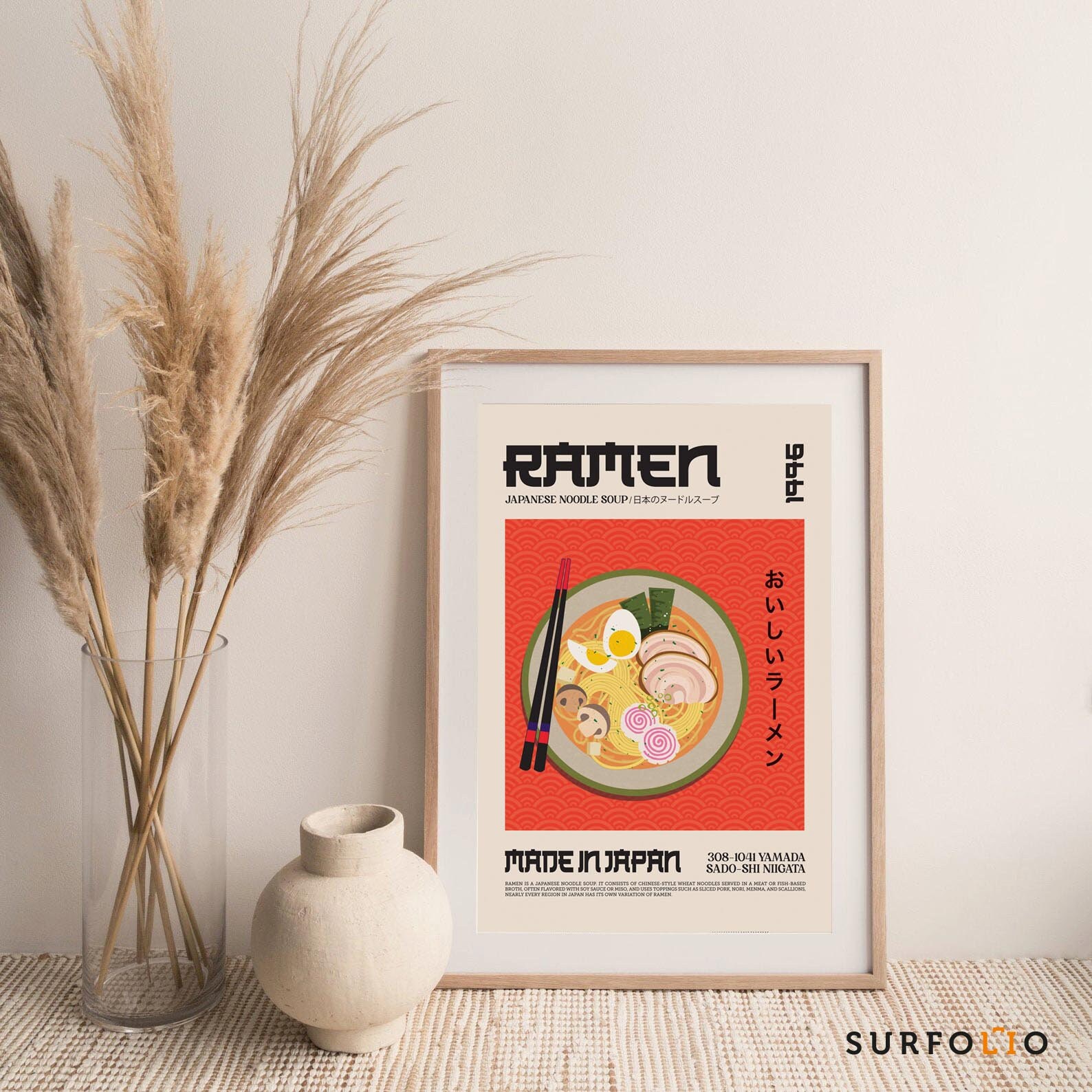 Ramen Print Japanese Ramen Ramen Noodles Art Ramen Poster - Etsy