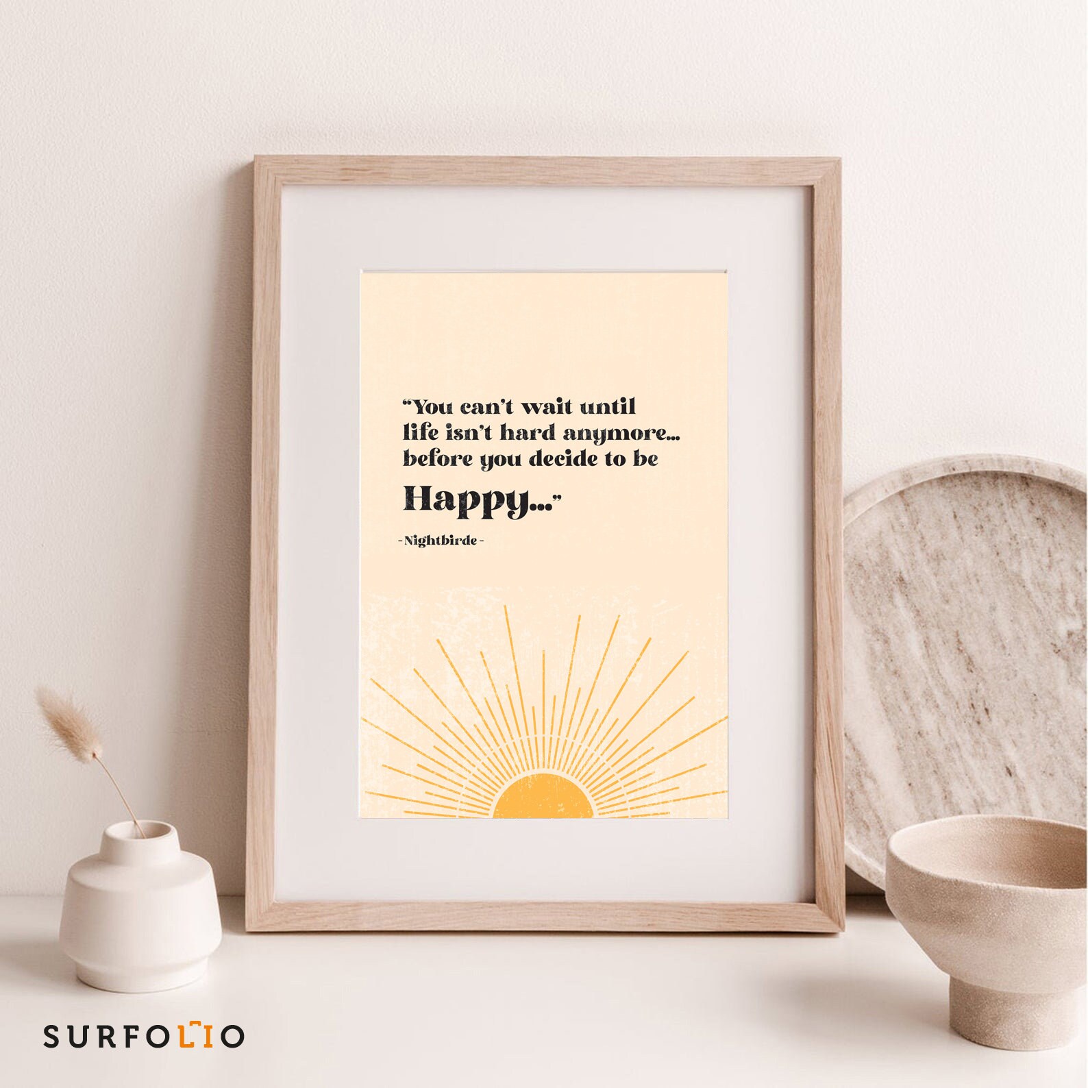 Well Say Print Nightbirde Happy Quotes Poster Happy Well - Etsy