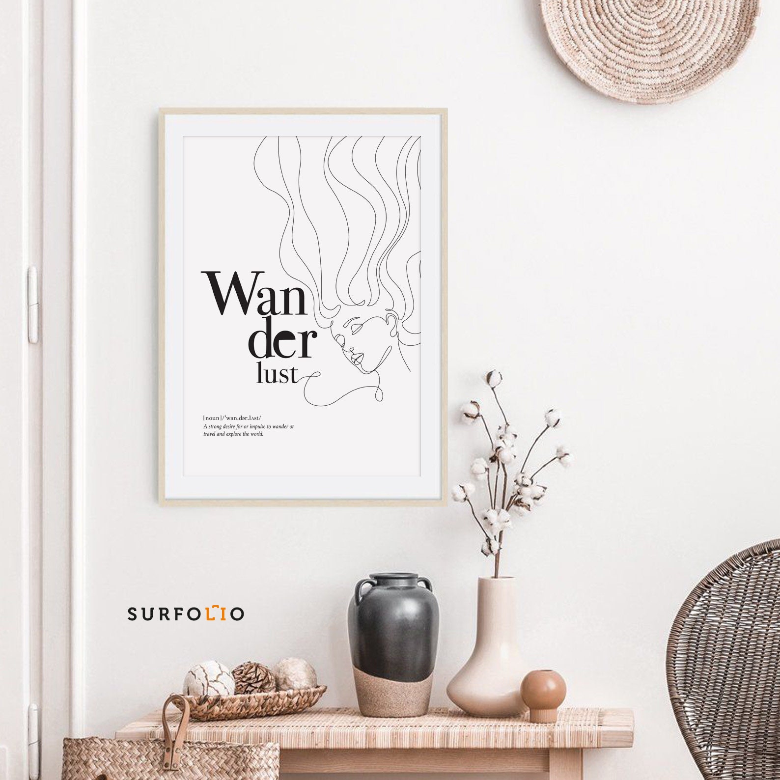 Wanderlust Print Travel Quotes Poster Typo Quotes Poster Typo - Etsy