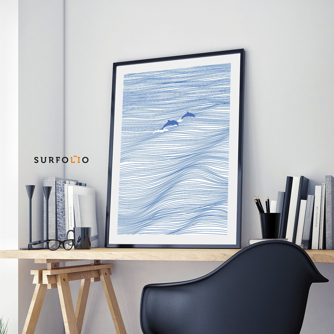 Sea Line Art Ocean Line Art Waves Line Art Waves Minimal | Etsy