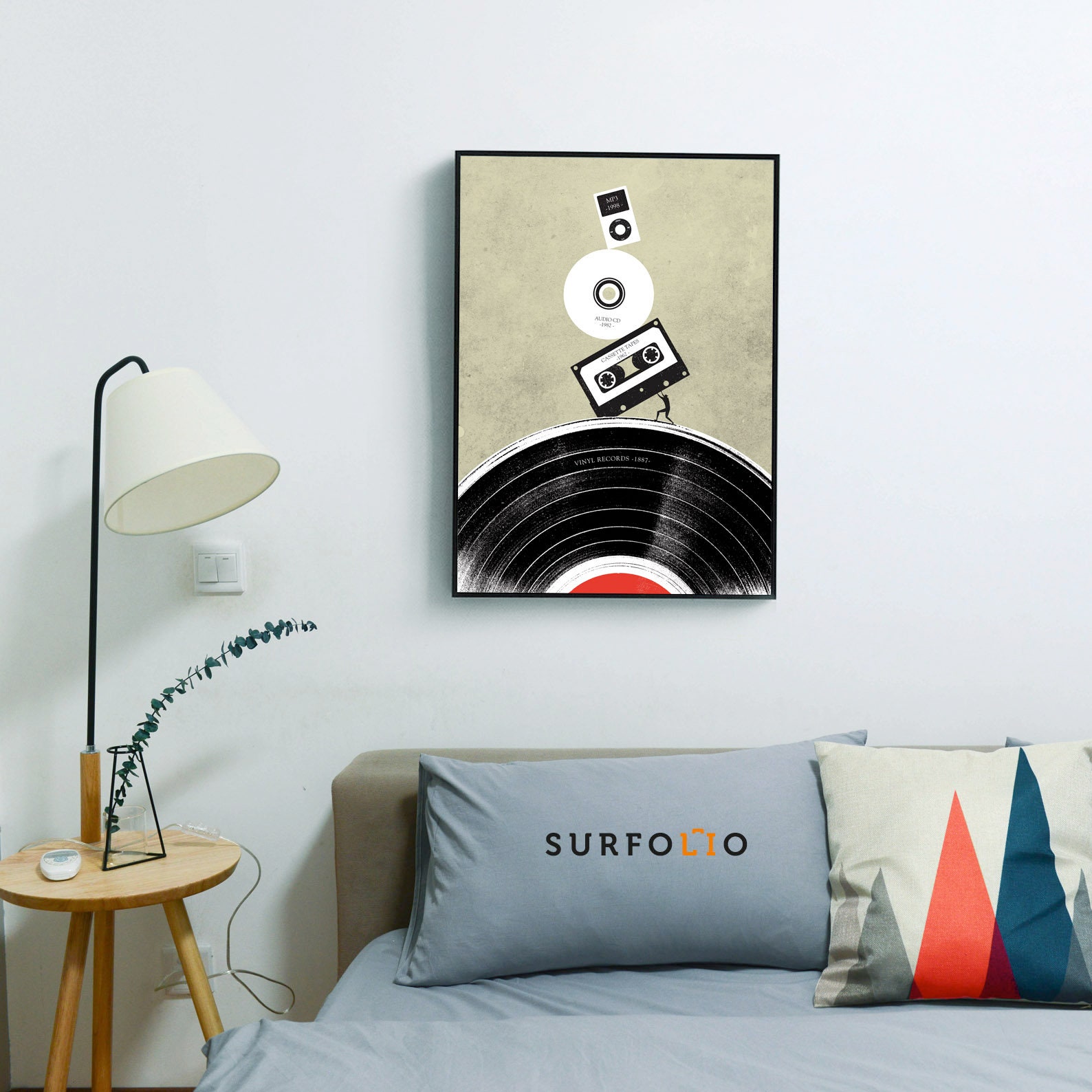 Music Evolution Music Evolution Print Cassette Print Music Art Print ...