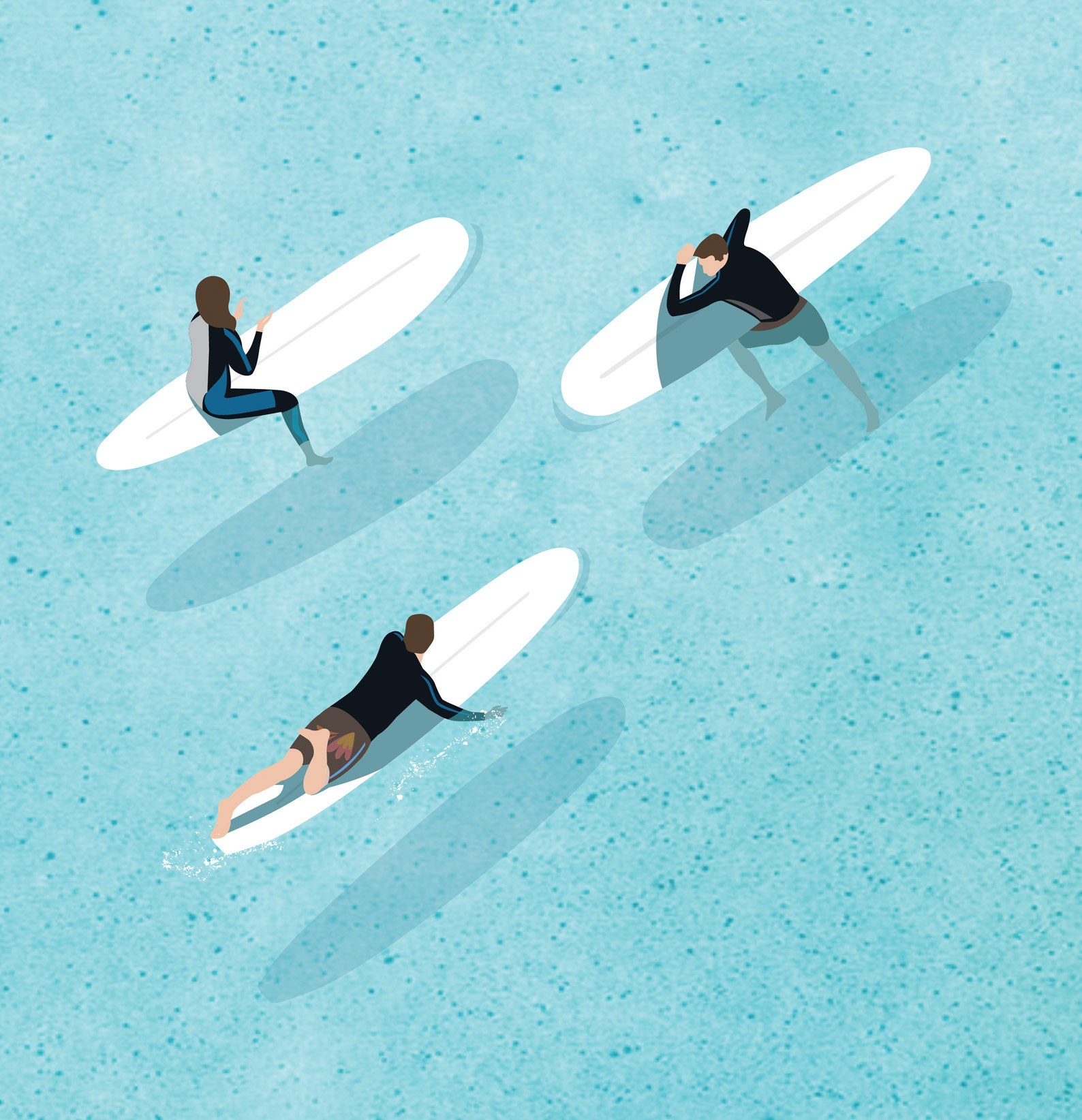 Set of 2 Prints Paddle Board Print Stand up Paddle Sup Woman | Etsy