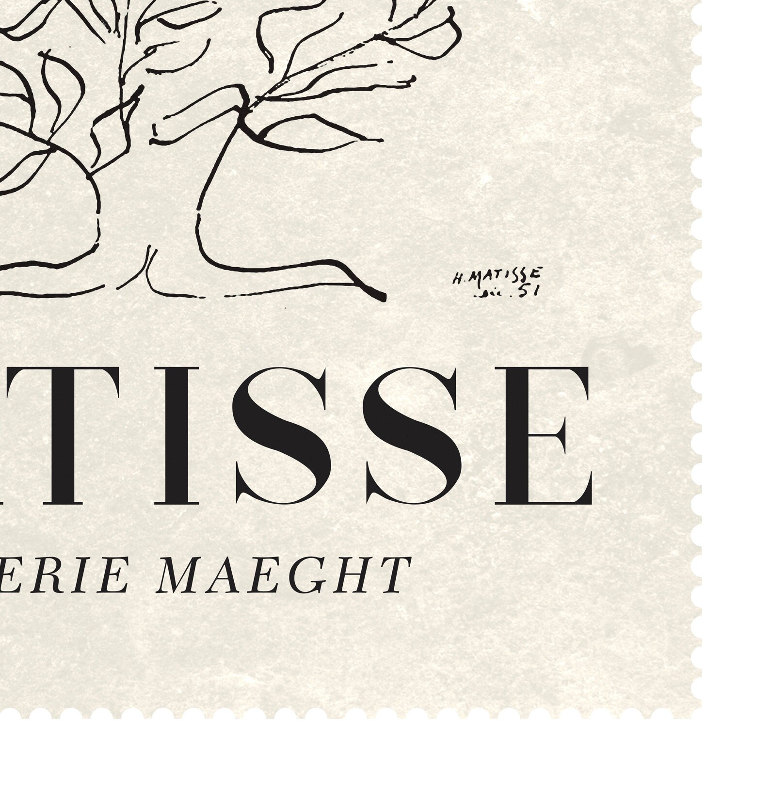 Matisse Tree Tree Sketch Poster Henri Matisse Print Matisse | Etsy