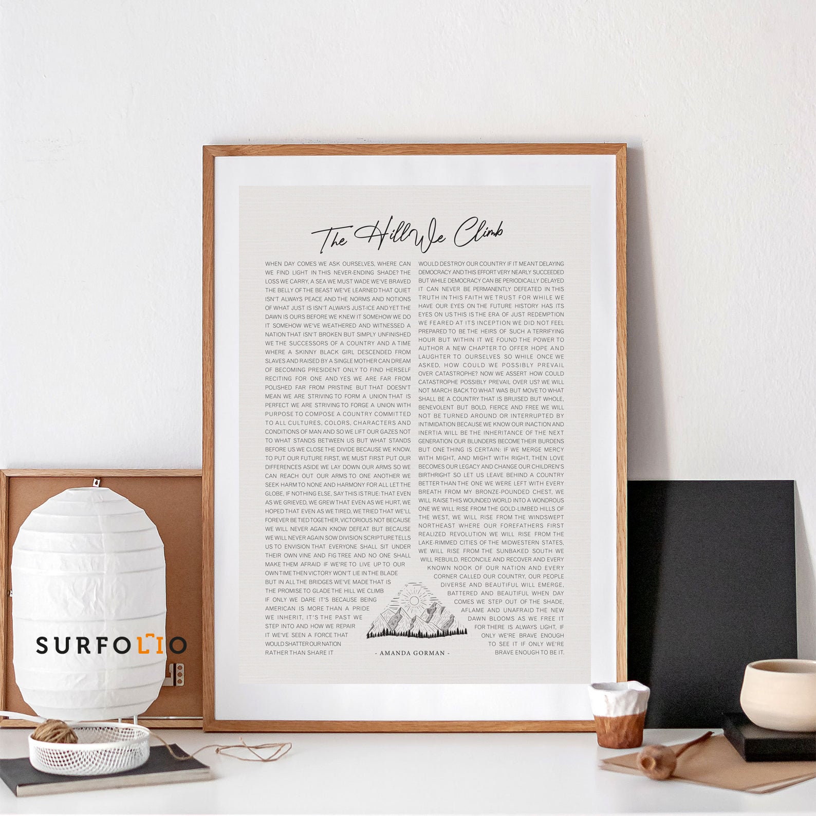 Amanda Gorman Quote Amanda Gorman Print Inauguration Print - Etsy