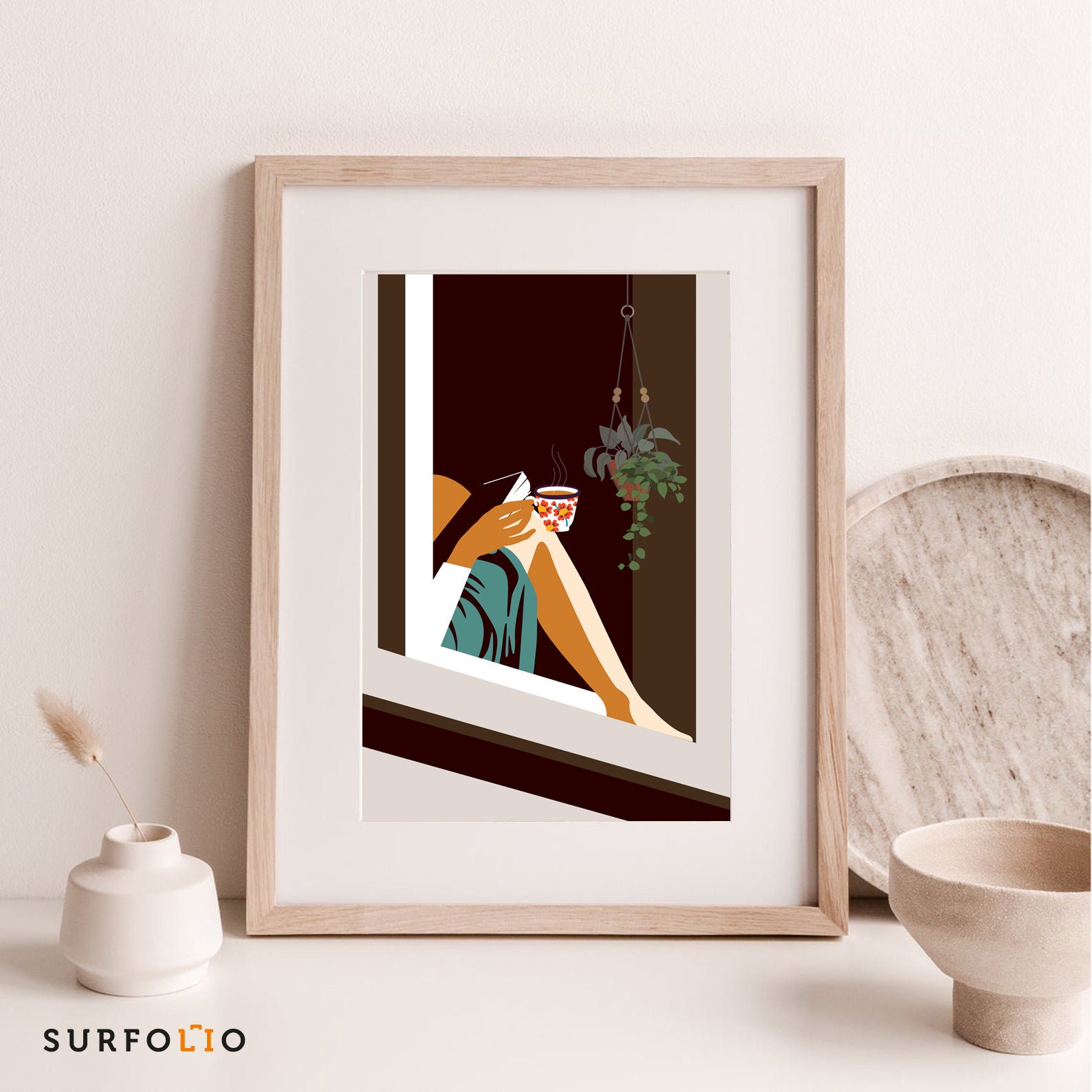 Women Reading Art Female Read Book Girl and Book Poster - Etsy