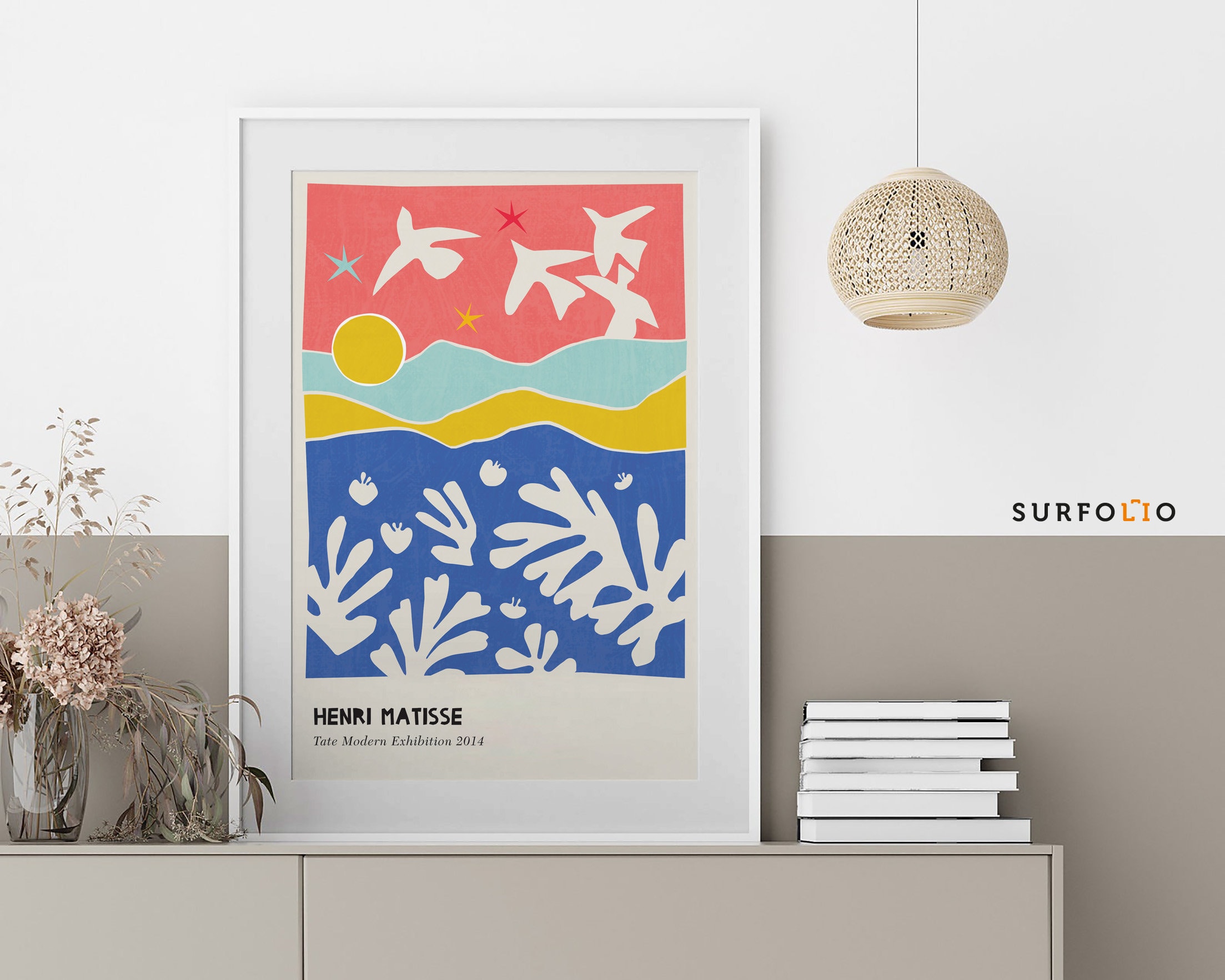 Matisse Cutout Henri Matisse Print Matisse Exhibition Papiers Découpés ...