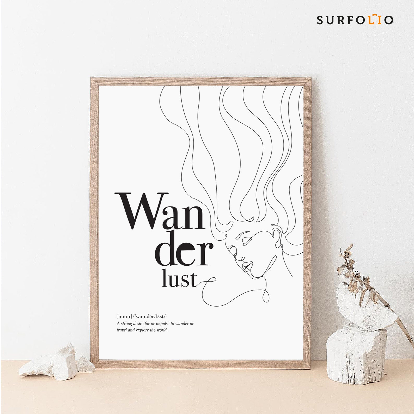 Wanderlust Print Travel Quotes Poster Typo Quotes Poster Typo - Etsy