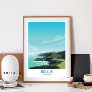 Big Sur California, Big Sur Poster, Big Sur Coastal, Big Sur Art, Big ...