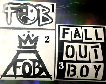 Fall Out Boy San-style 3in Sticker - Etsy