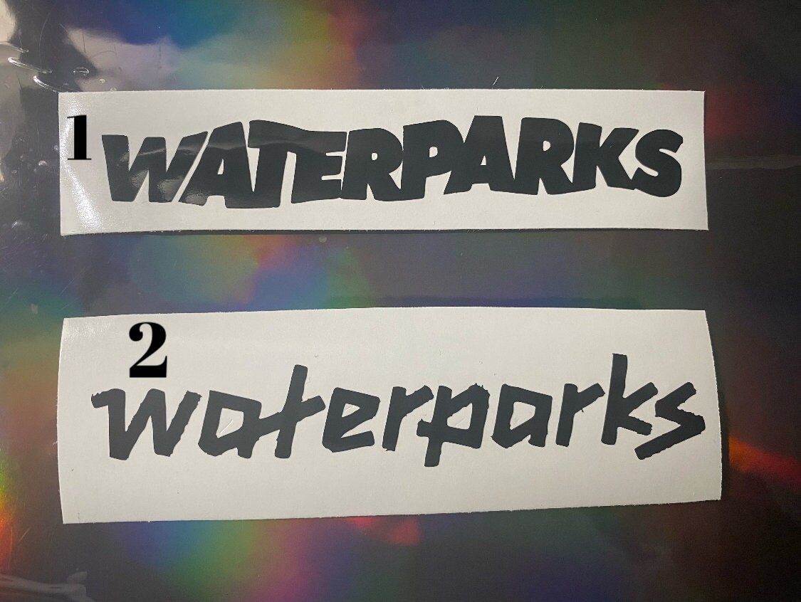 Waterparks Decal - Etsy