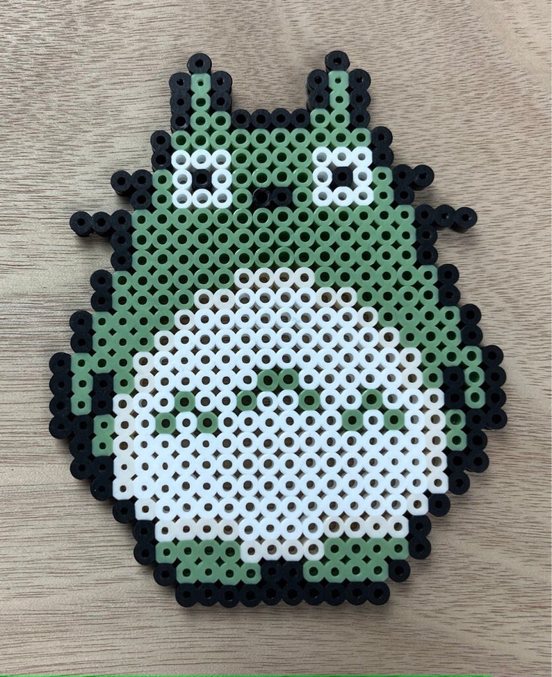 Totoro Perler - Etsy