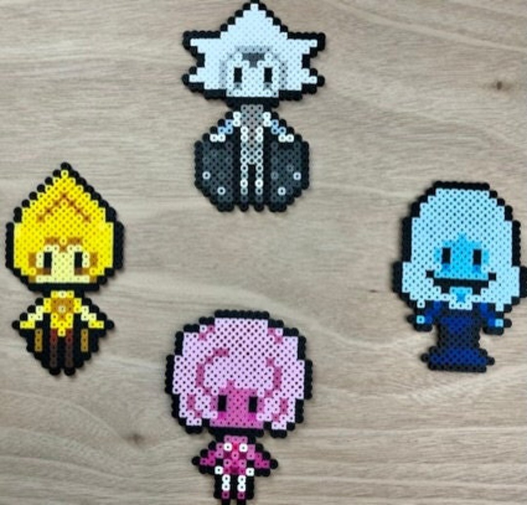 Steven Universe the Diamonds Perlers (magnet Optional) - Etsy