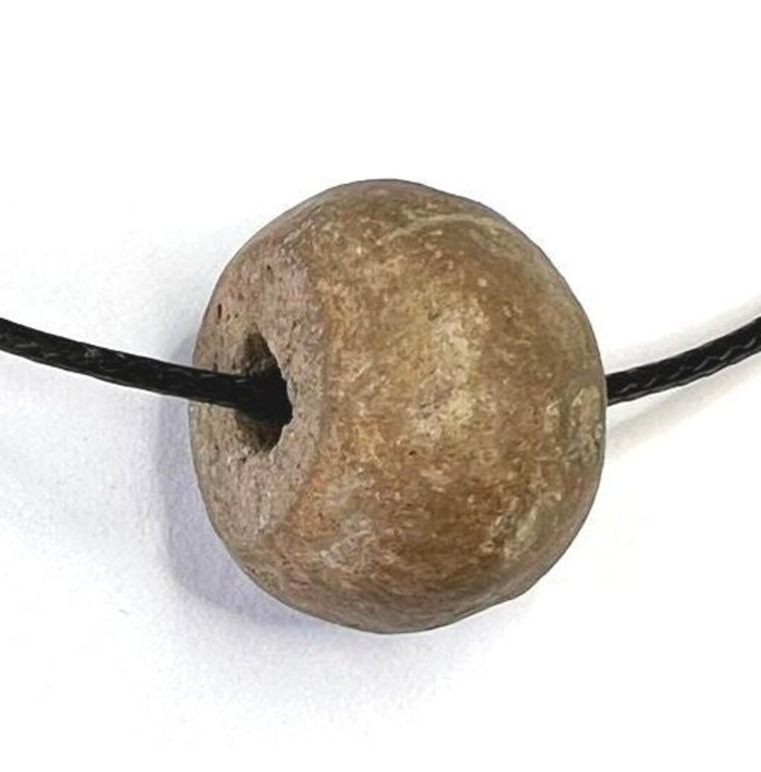 Large Authentic Celtic and Druids Stone Bead-amulet, Early Bronze Age ...