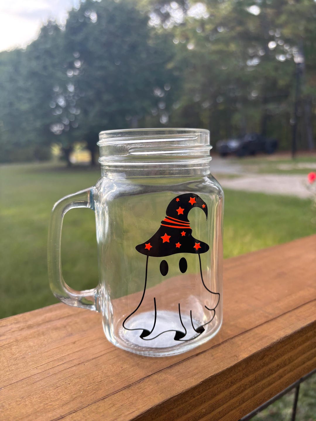 Ghost Mason Jar - Etsy