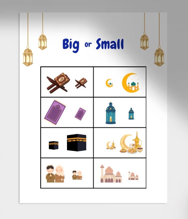 Ramadan Learning Worksheets and Activities; Islam Activities for ...