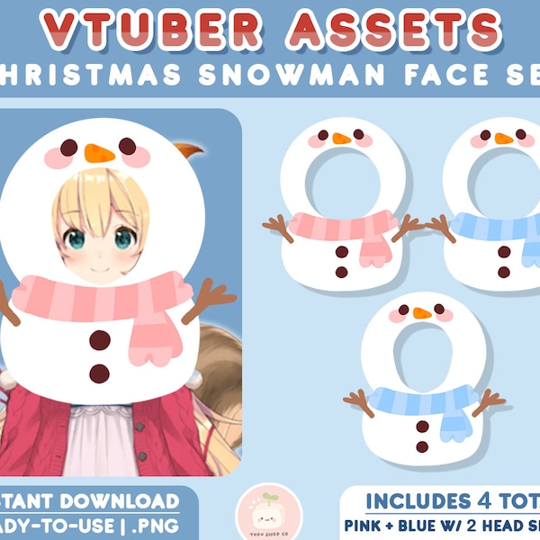 Vtuber Face Mask - Etsy