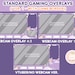 Purple Poyo Cute Halloween Twitch OVERLAY Set | Webcam | Vtuber Overlay ...