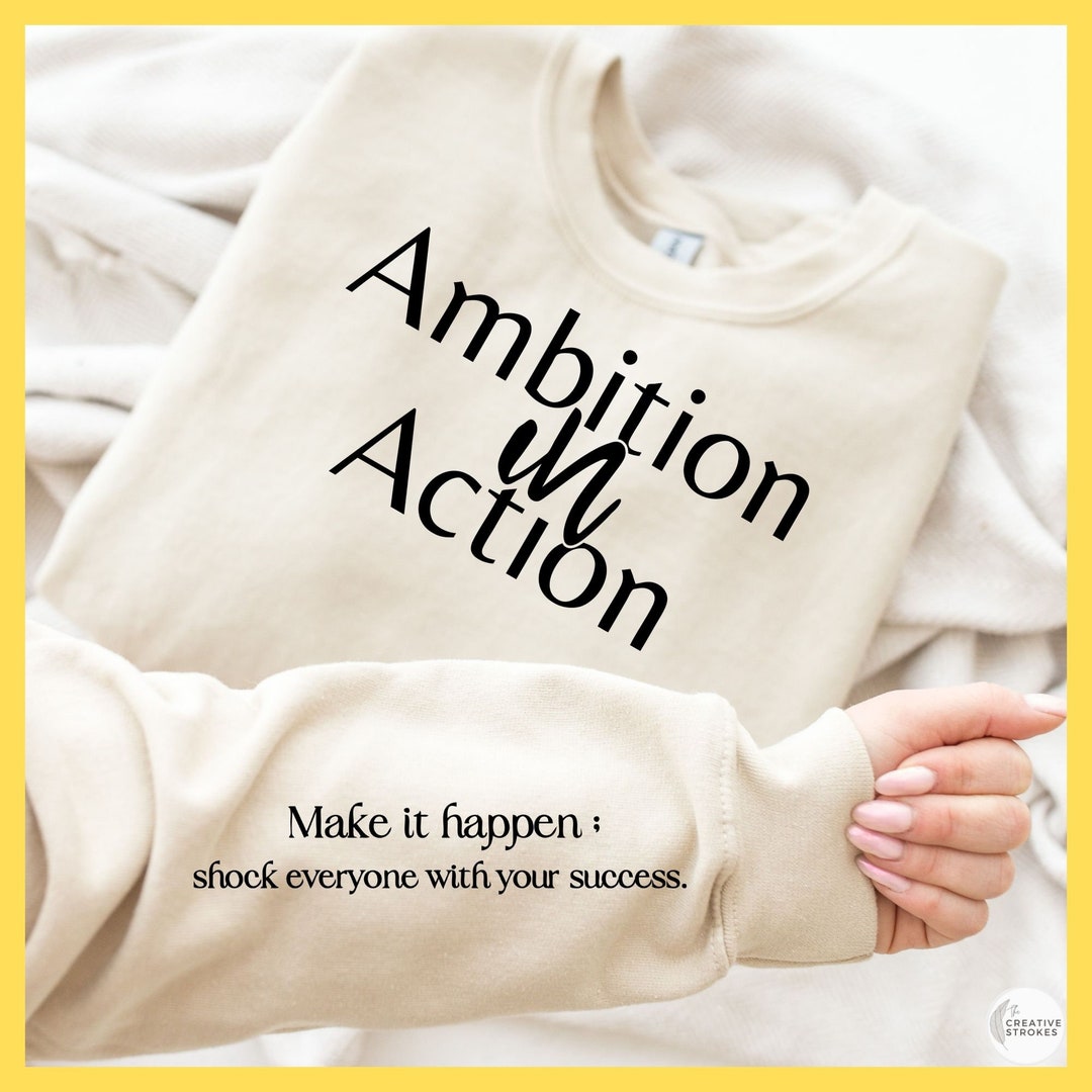 Ambition in Action SVG PNG, Love Yourself Svg, Boho Inspirational ...