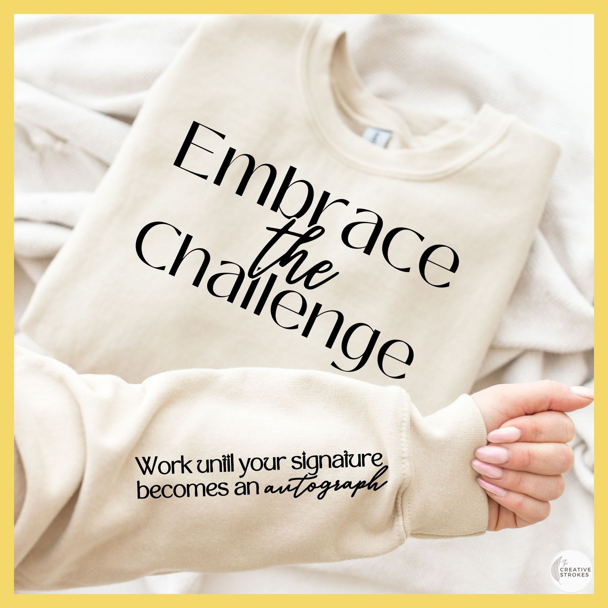 Embrace the Challenge SVG PNG, Love Yourself Svg, Boho Inspirational ...