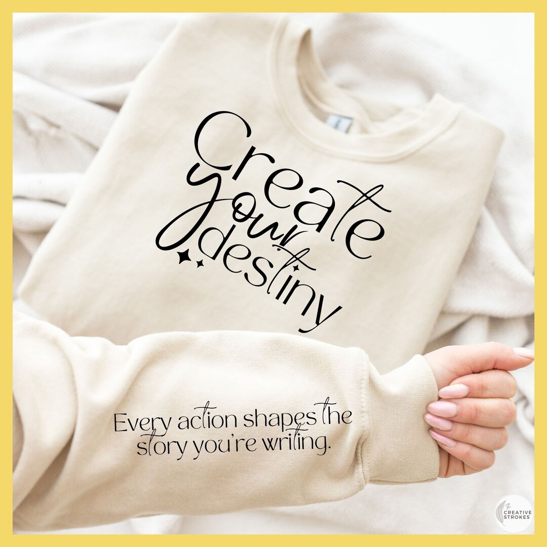 Create Your Destiny SVG PNG, Love Yourself Svg, Boho Inspirational ...