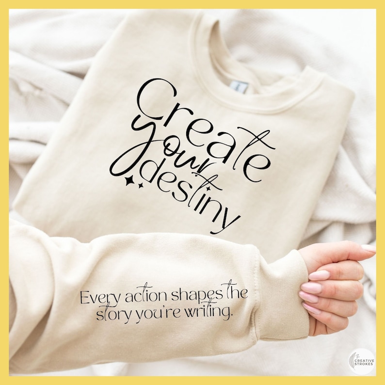 Create Your Destiny SVG PNG, Love Yourself Svg, Boho Inspirational ...