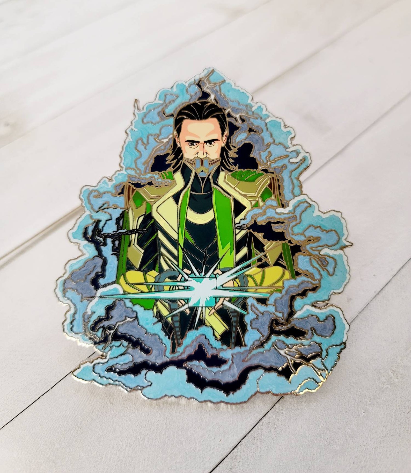 Prisoner Loki Fantasy Pin LOKI Pin - Etsy