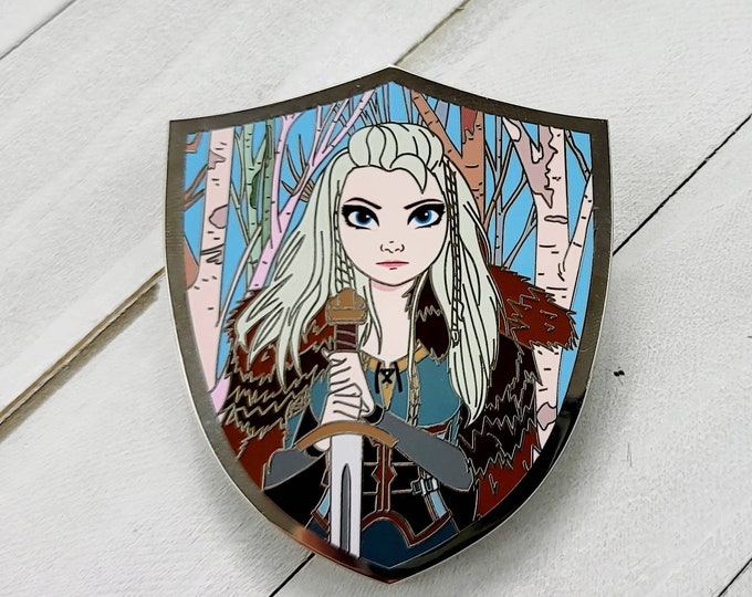 Warrior Elsa Fantasy Pin, Elsa Frozen Pins B GRADE - Etsy