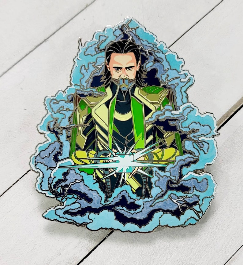 Prisoner Loki Fantasy Pin LOKI Pin - Etsy