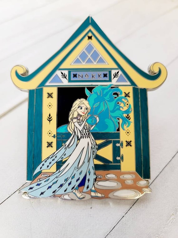 Elsa and Nokk Fantasy Pin Elsa Pin Horse Barn - Etsy