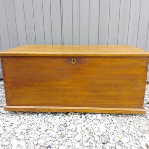 Victorian Antique Pine Blanket Box - Etsy UK