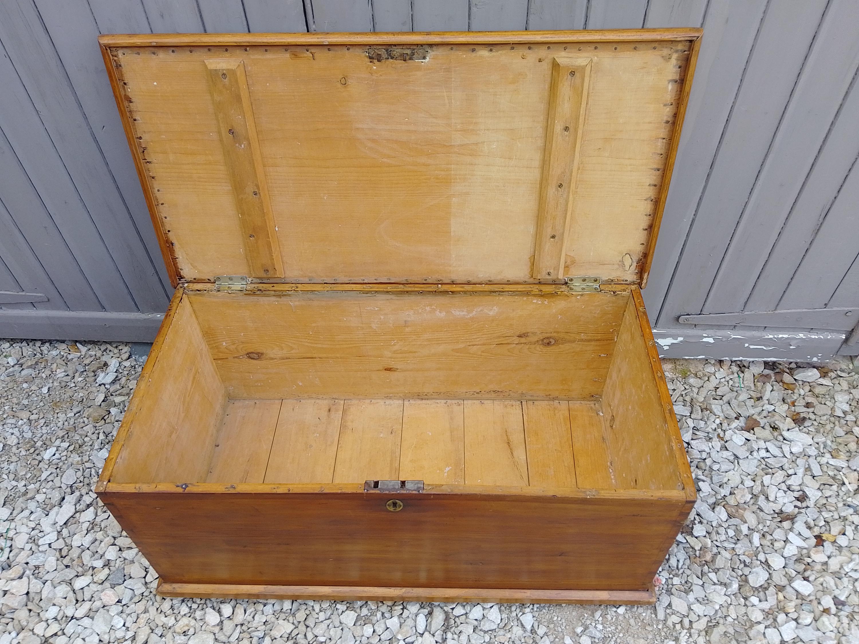Victorian Antique Pine Blanket Box - Etsy UK