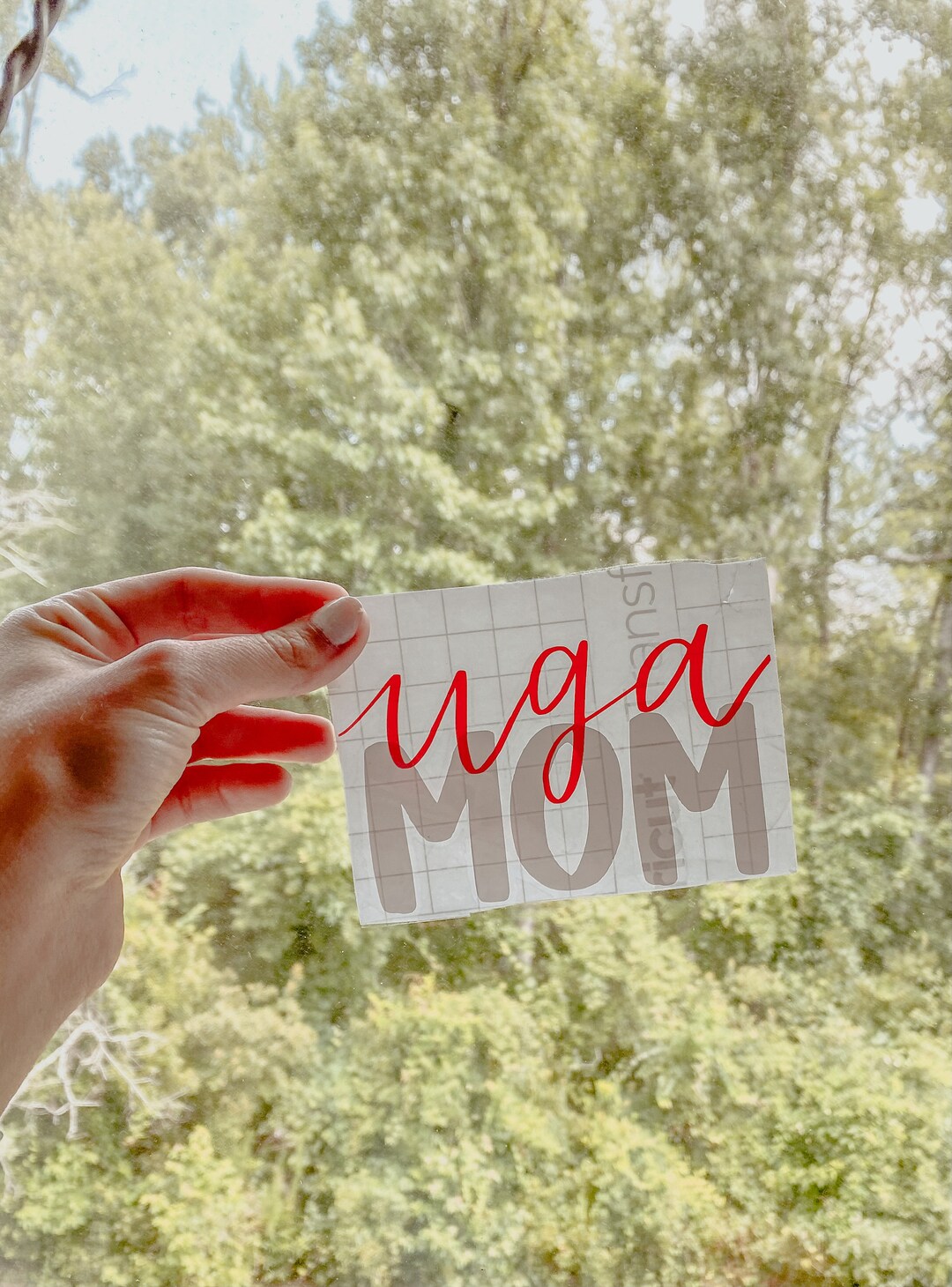 College Mom Vinyl Decal, College Mom, College Decal, Car Decal ...