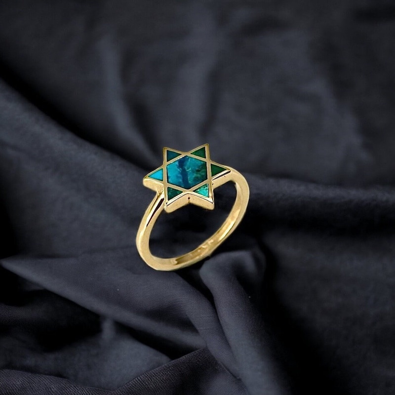 Eilat Stone Ring - Etsy