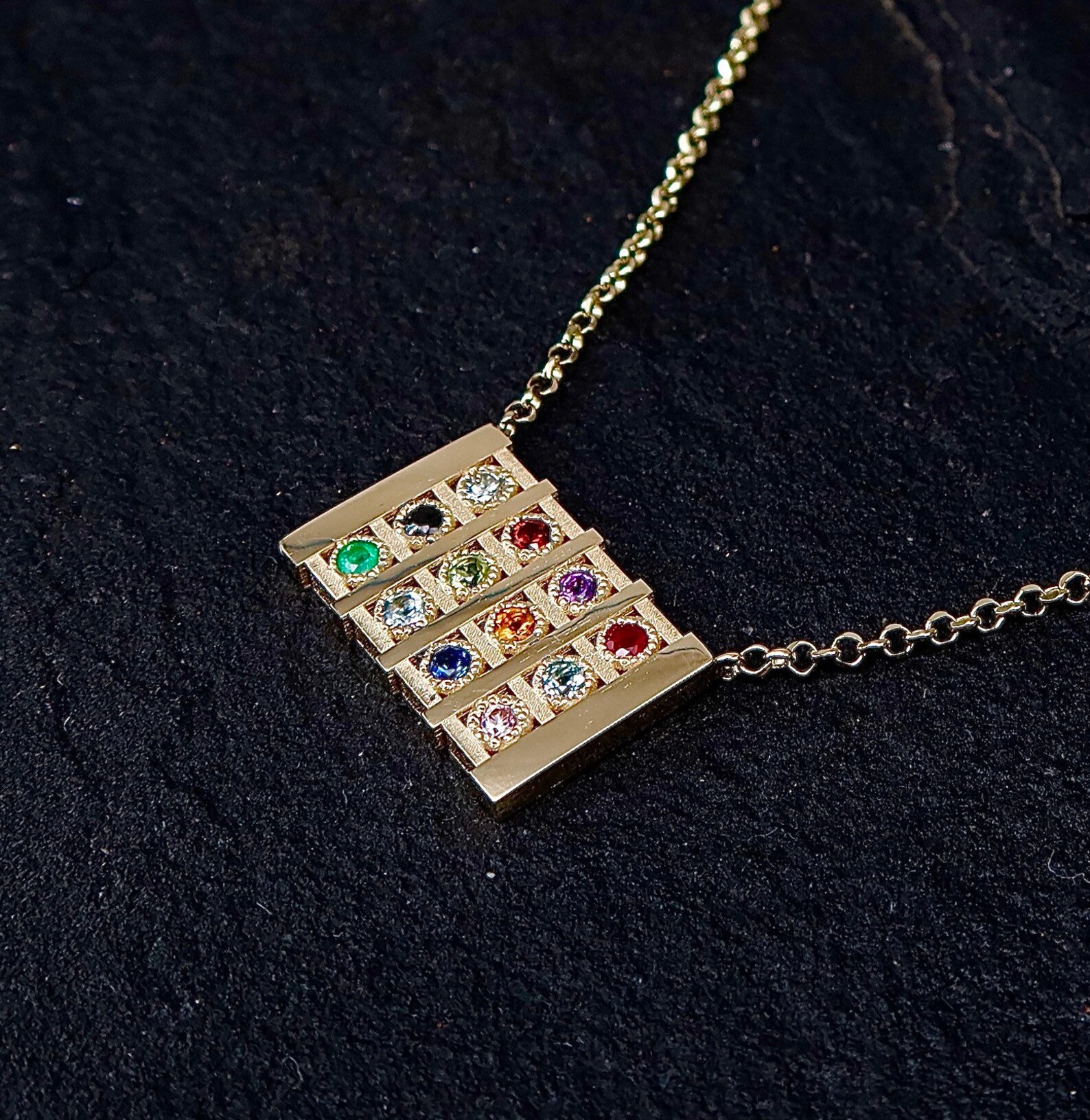 Gold Hoshen Pendant Gold Hoshen Necklace Pendant Gold | Etsy