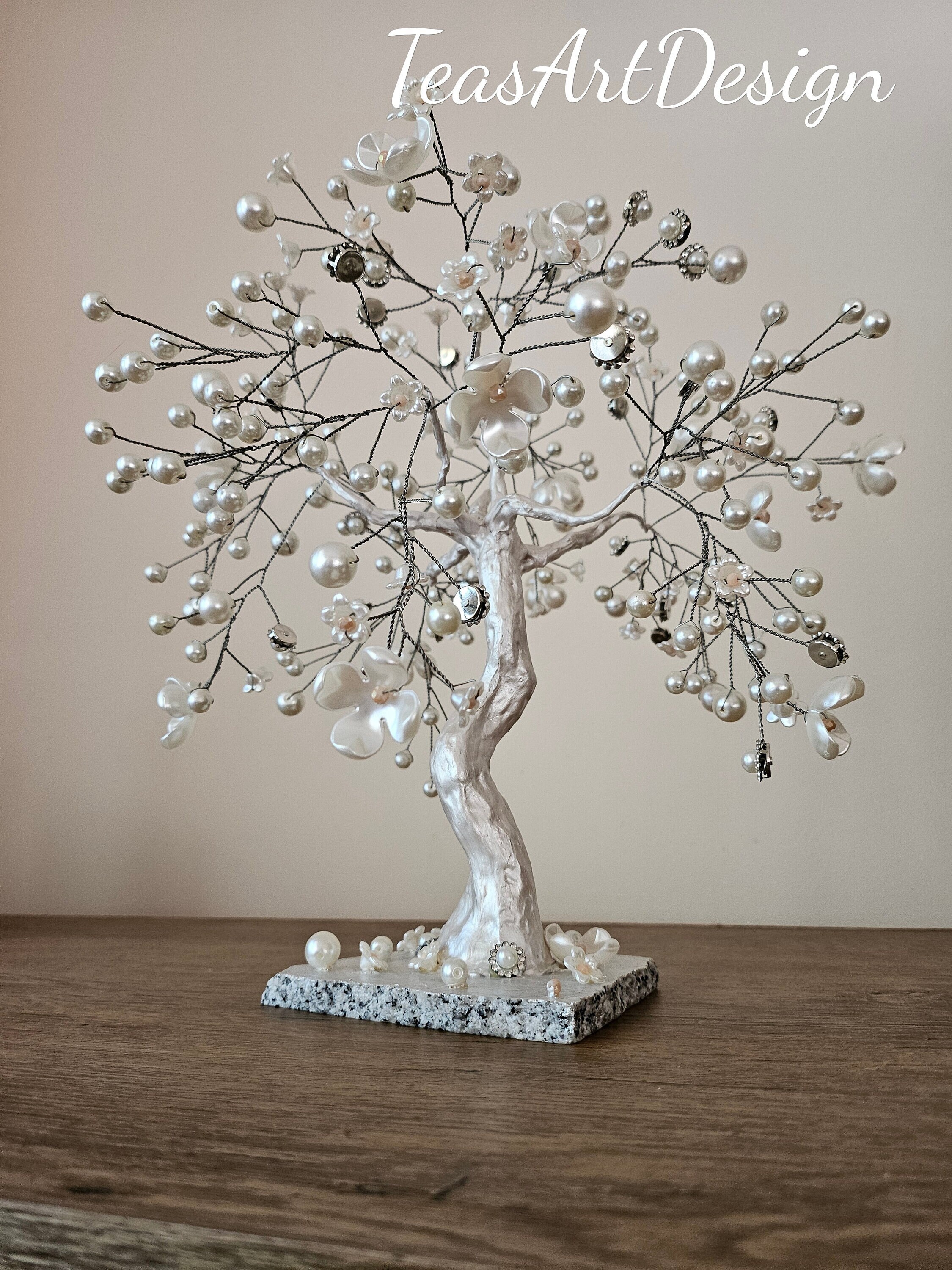 This One is Ready to Go Wedding Tree, Pearl Tree, Wire Tree, Wire Tree ...