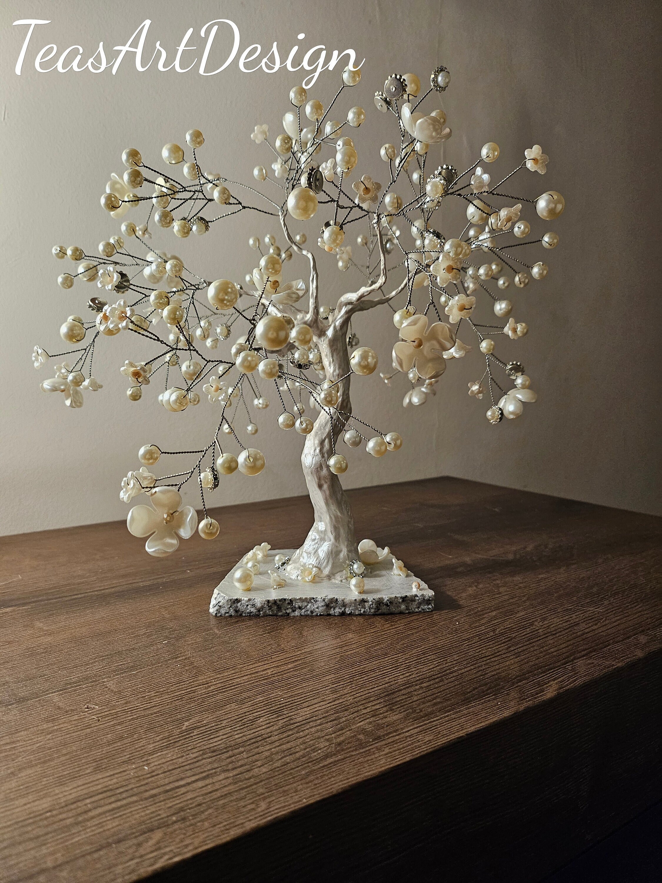 This One is Ready to Go Wedding Tree, Pearl Tree, Wire Tree, Wire Tree ...