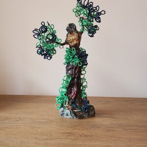 This One is in California and is Ready to Gowire Sculpture Tree, Woman ...