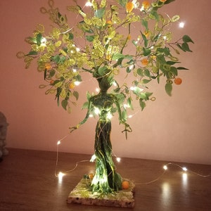Forest Elf Tree, Wire Sculpture Tree, Wire Statue, Forest Spirit Tree ...