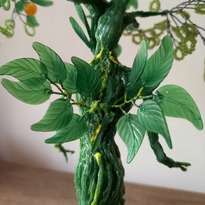 Forest Elf Tree, Wire Sculpture Tree, Wire Statue, Forest Spirit Tree ...