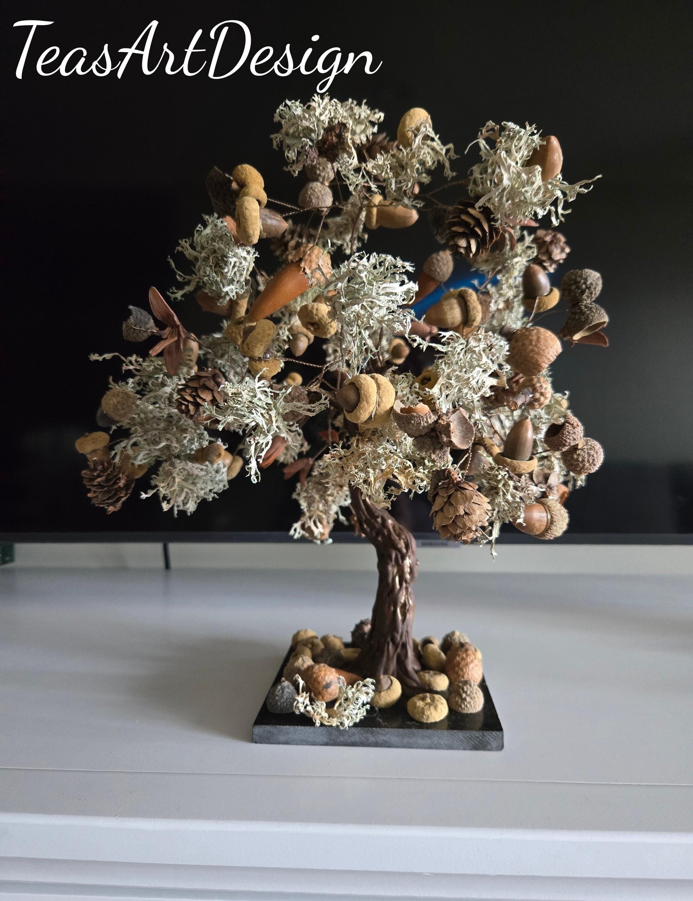 Oak Tree, Wire Tree, Wire Tree Sculpture, Natural Tree, Acorn Tree, One ...