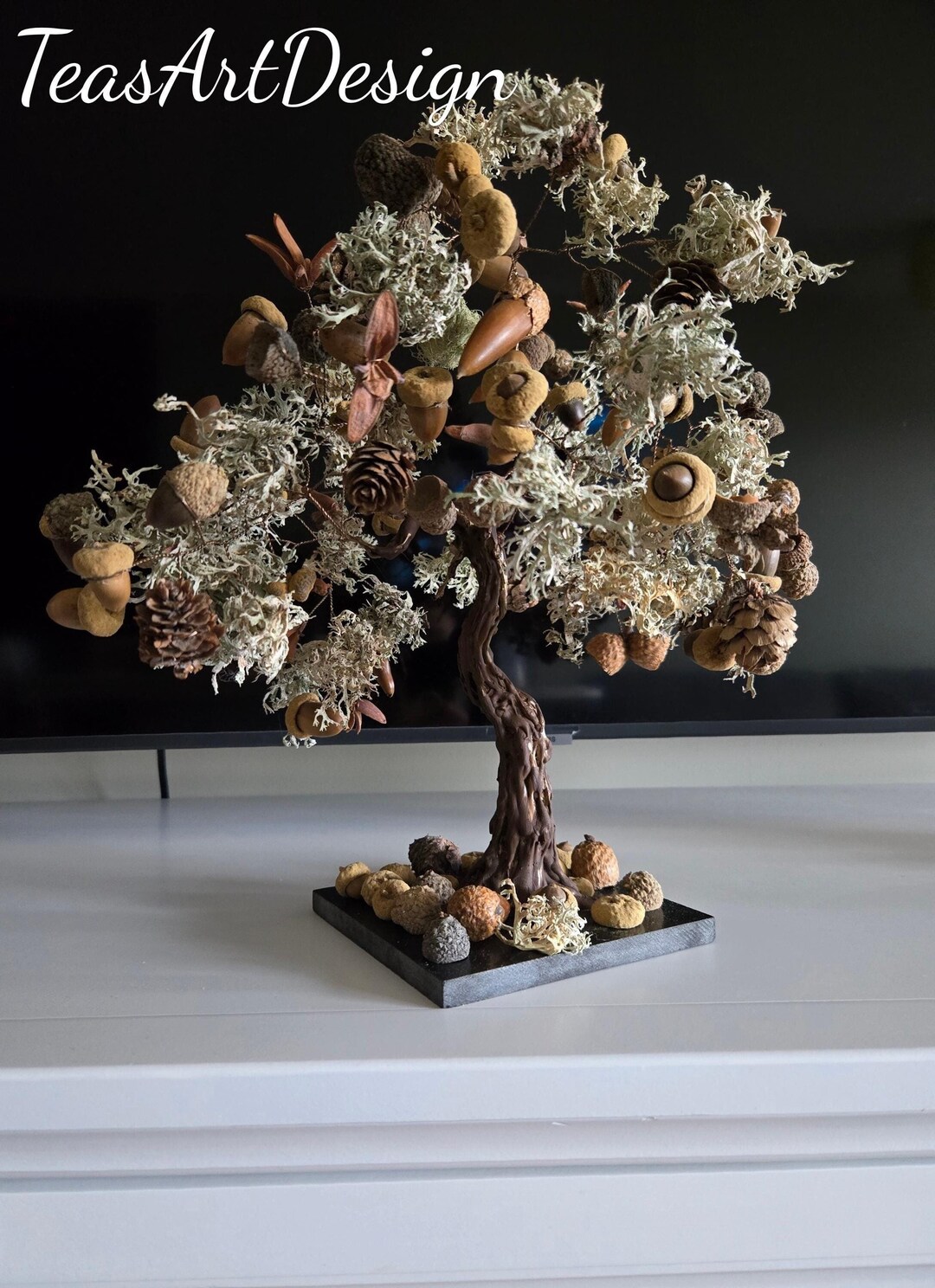 Oak Tree, Wire Tree, Wire Tree Sculpture, Natural Tree, Acorn Tree, One ...
