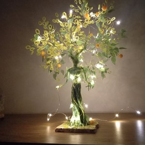 Forest Elf Tree, Wire Sculpture Tree, Wire Statue, Forest Spirit Tree ...