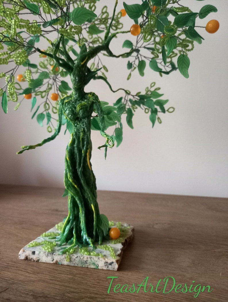 Forest Elf Tree Wire Sculpture Tree Wire Statue Forest - Etsy