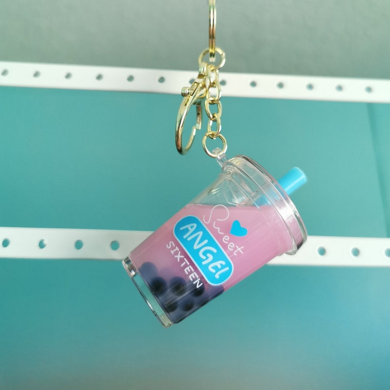 Liquid Keychain - Etsy
