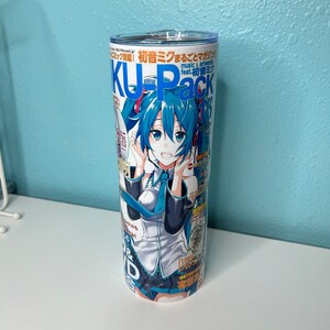 Hatsune Miku Tumbler Hatsune Miku Cup Thermos Anime Tumbler - Etsy